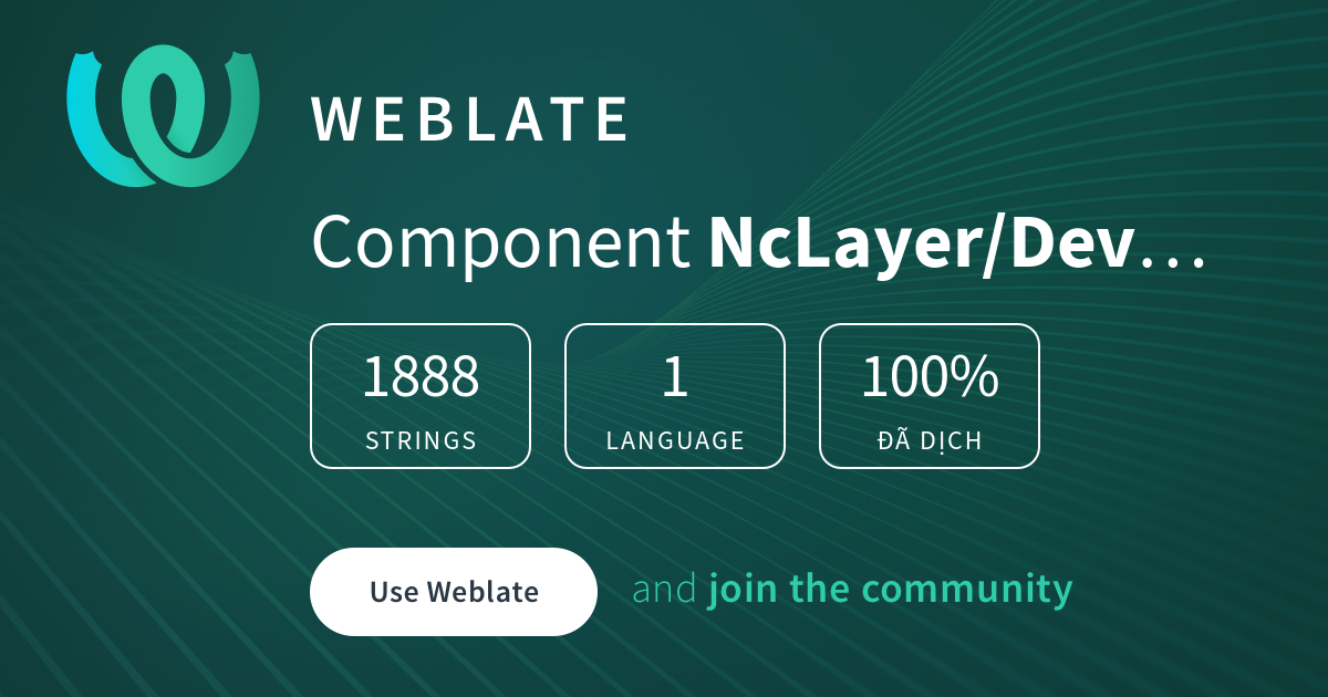 NcLayer/Dev-trunk2 — Vietnamese @ Weblate